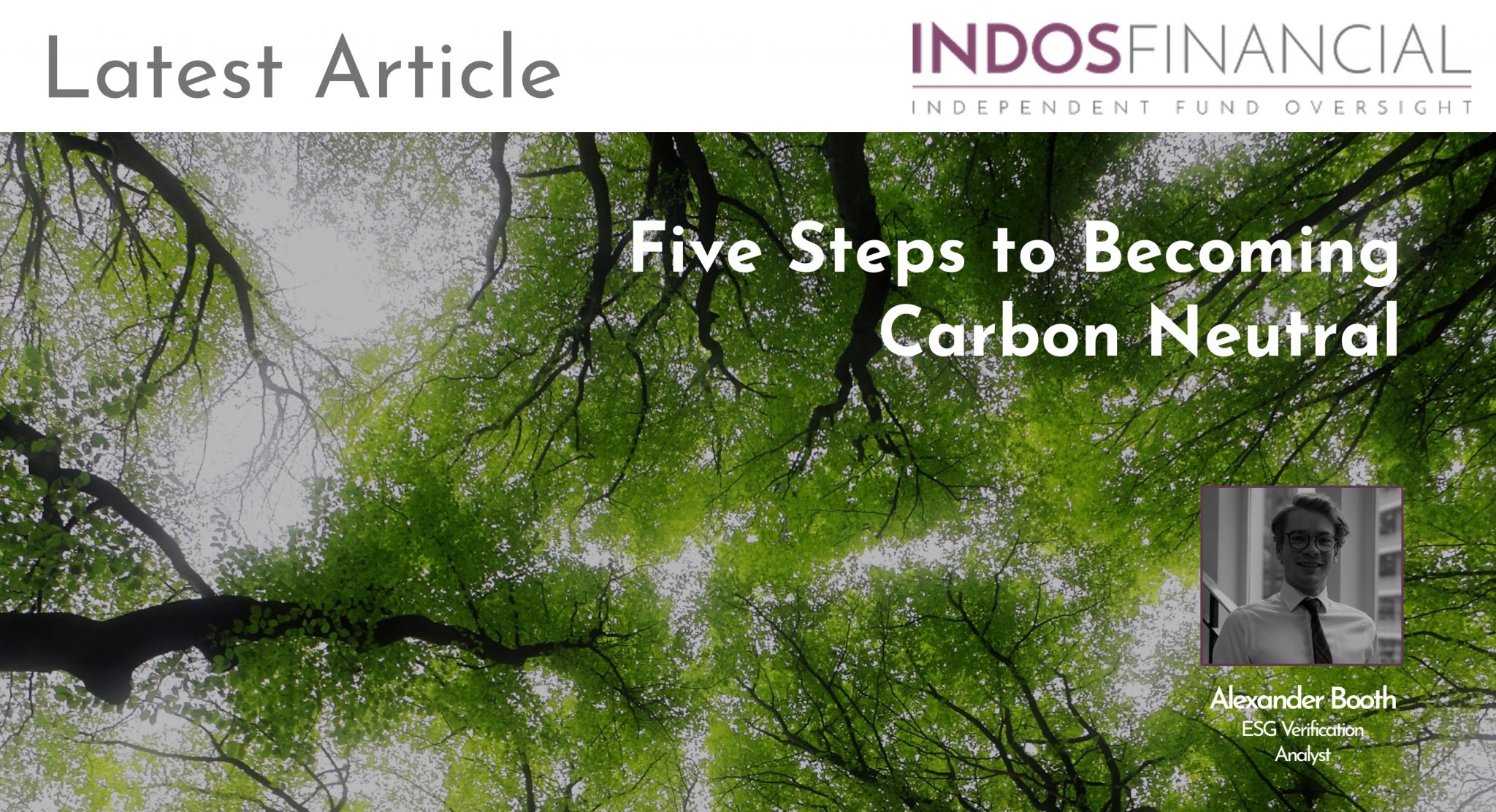 Five Steps to Becoming Carbon Neutral – INDOS Financial | JTC