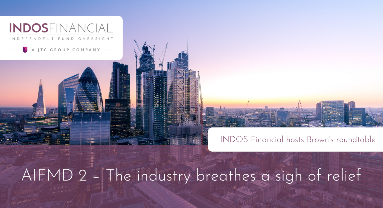 INDOS Financial | AIFMD Depositary & Fund Oversight Services